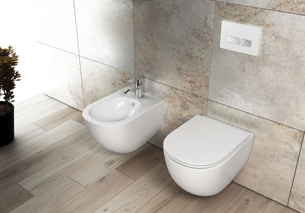 Isvea Infinity Clearim Plus Dusch WC Set | HOMEBAD - Badshop ...